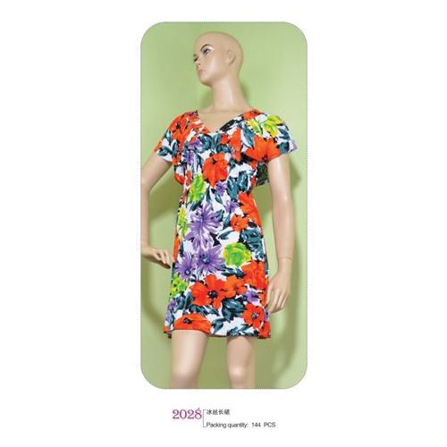 48 Bulk Ladies Summer Dress With Floral Print - at - bluestarempire.com